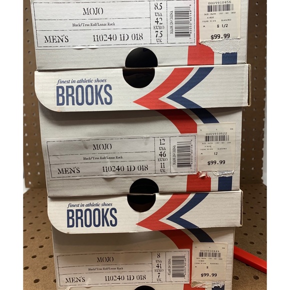 Brooks | Shoes | Brooks Mojo Mens Running Shoe Red Lunar Rock | Poshmark